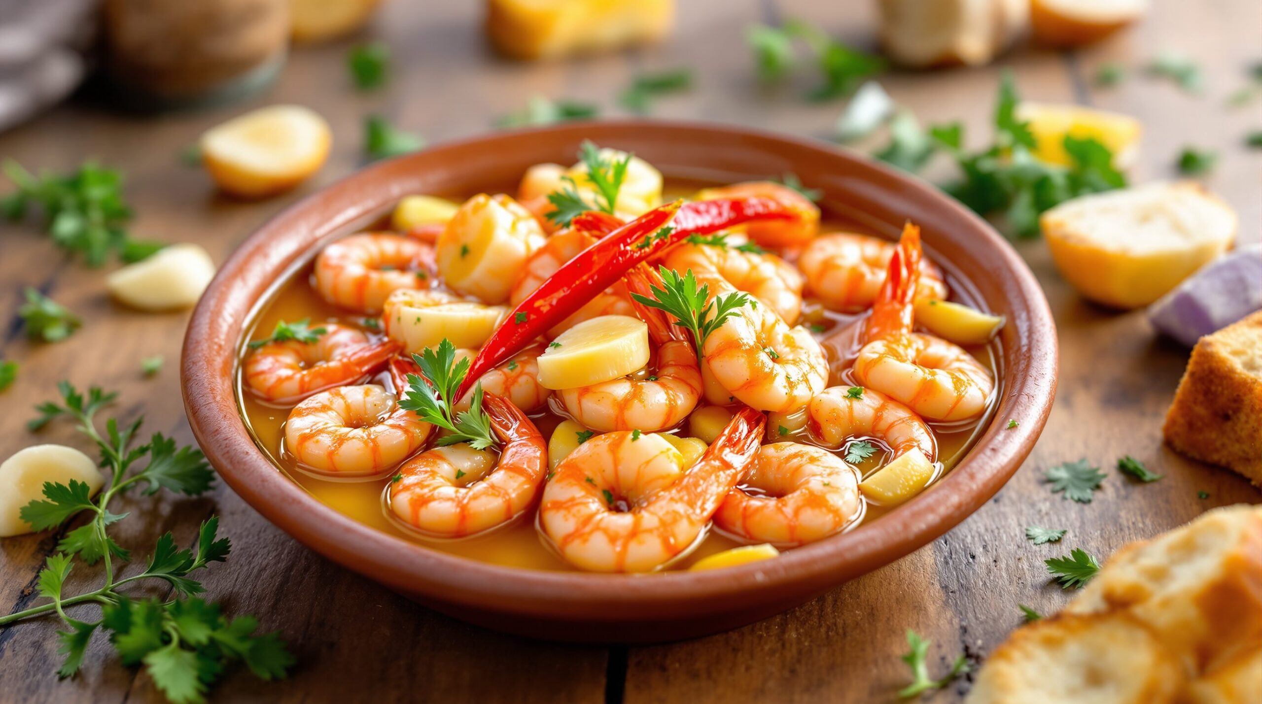 Gambas al ajillo: receta tradicional y variantes para todos los gustos